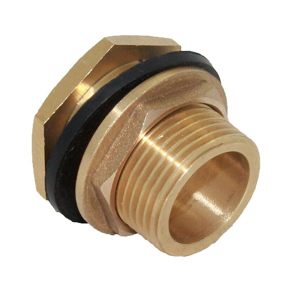 Brass Water Butt Tank Tap Connector 1/2" 20mm 3/4" 25mm Click-Lock ...