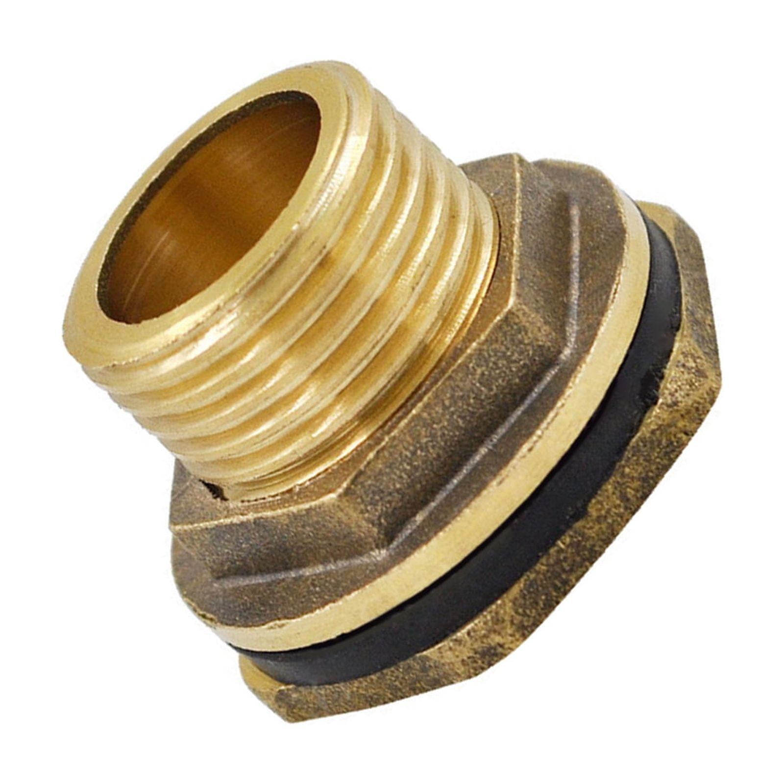Brass Water Container Connector Threaded Fitting For Tanks Barrels ...