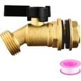 Rain Drum Brass Water Container Kit Lead-Free Rain Barrel Spigot