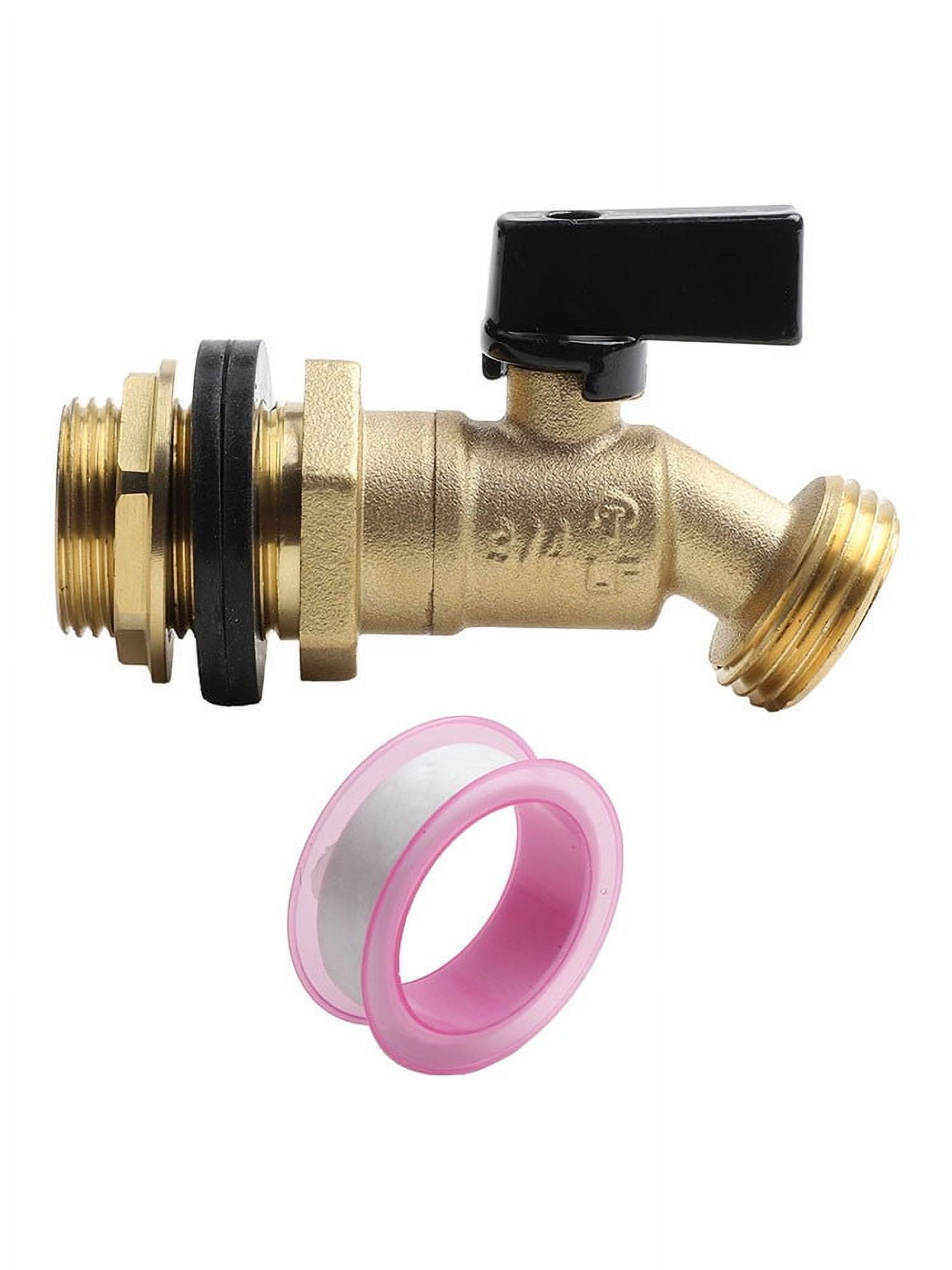 Brass Water Container Rain Faucets -Free Compliant Spigot 1/2\" Inlet ...