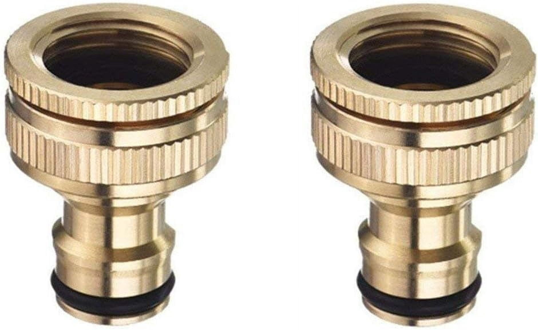 Brass Water Hose Fittings, Quick Connector Tap Adaptors, Standard ...