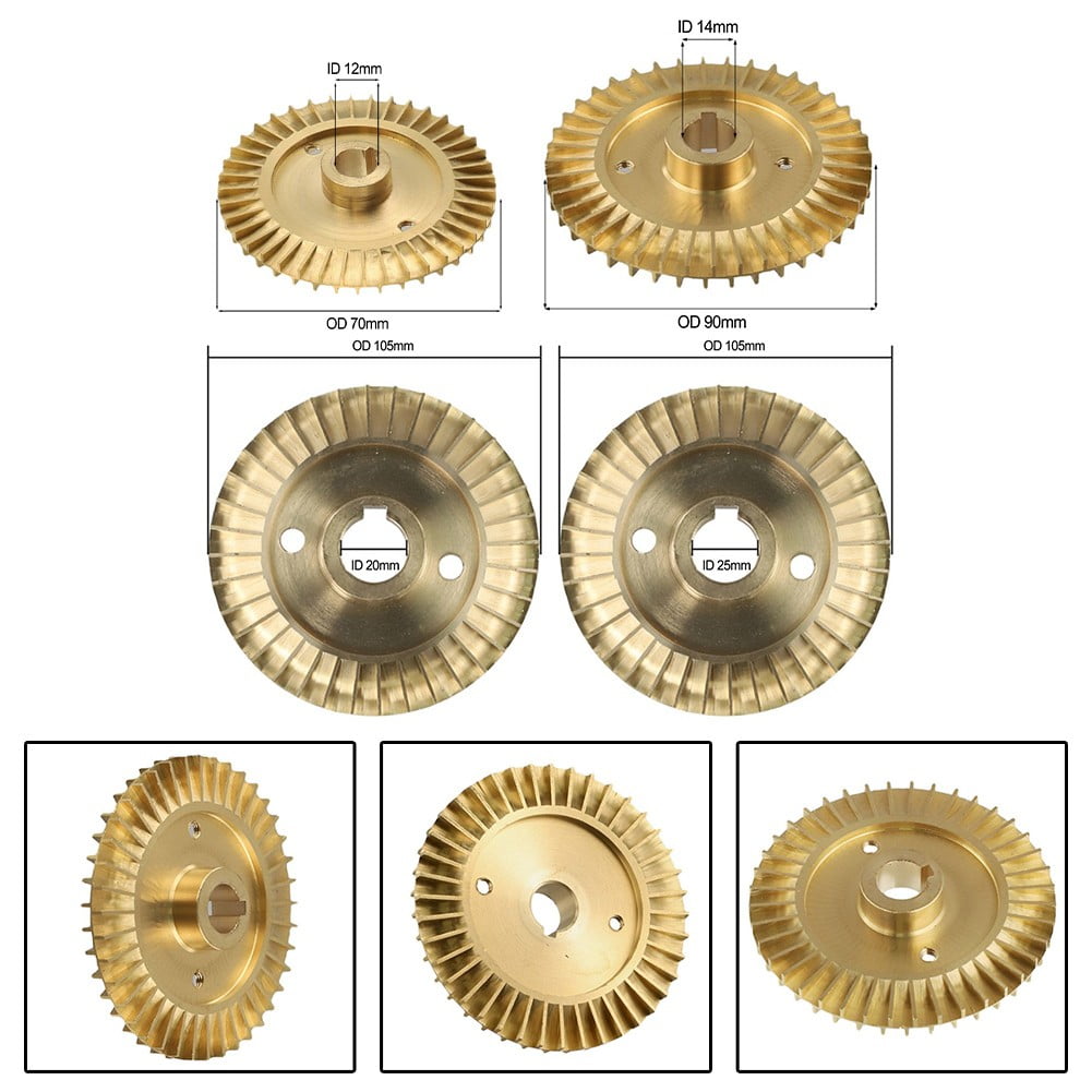 Brass Water Pump Impellers Self-Priming Pump Double-Sided Copper Pump ...