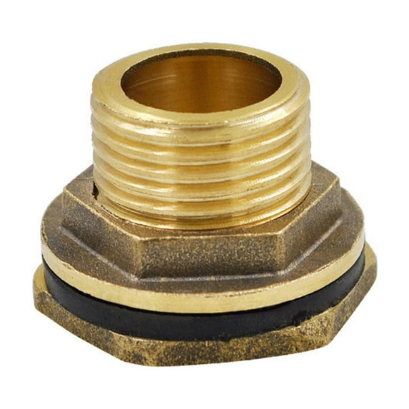 Brass Water Tanks Adapter With Threaded Connection For Container Rain ...