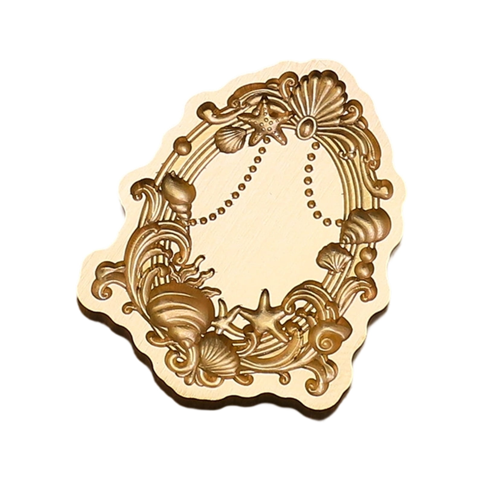 Brass Wax Seal Stamp Head Embossed Artwork for Wedding Decorations ...