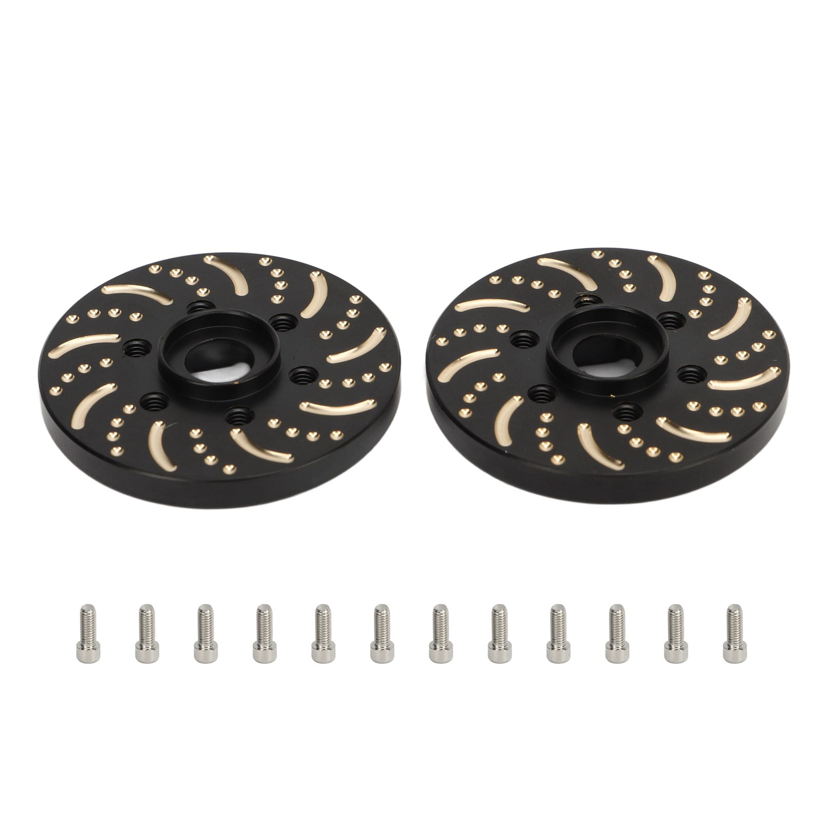 Brass Wheel Weights Brass 6 Hole Wheel Hex Hub Adapter Weight for 1.9in ...