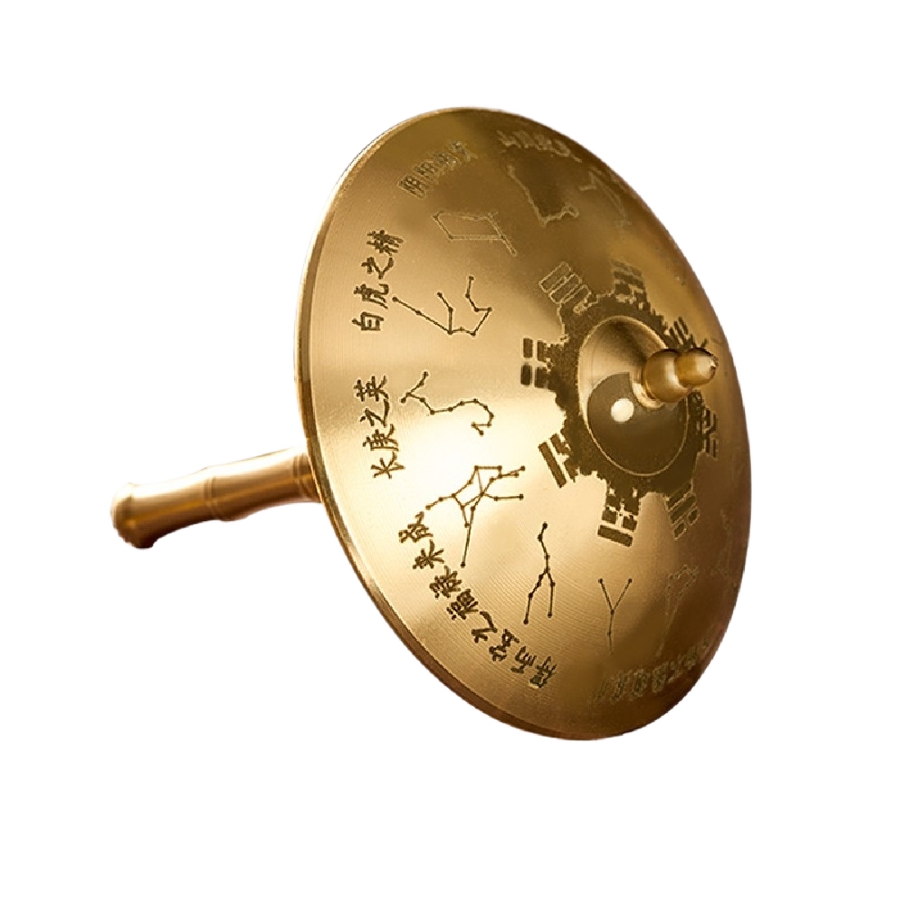 Brass Wind and Water Small Ornaments Windmill Trigram Umbrella Crafts ...