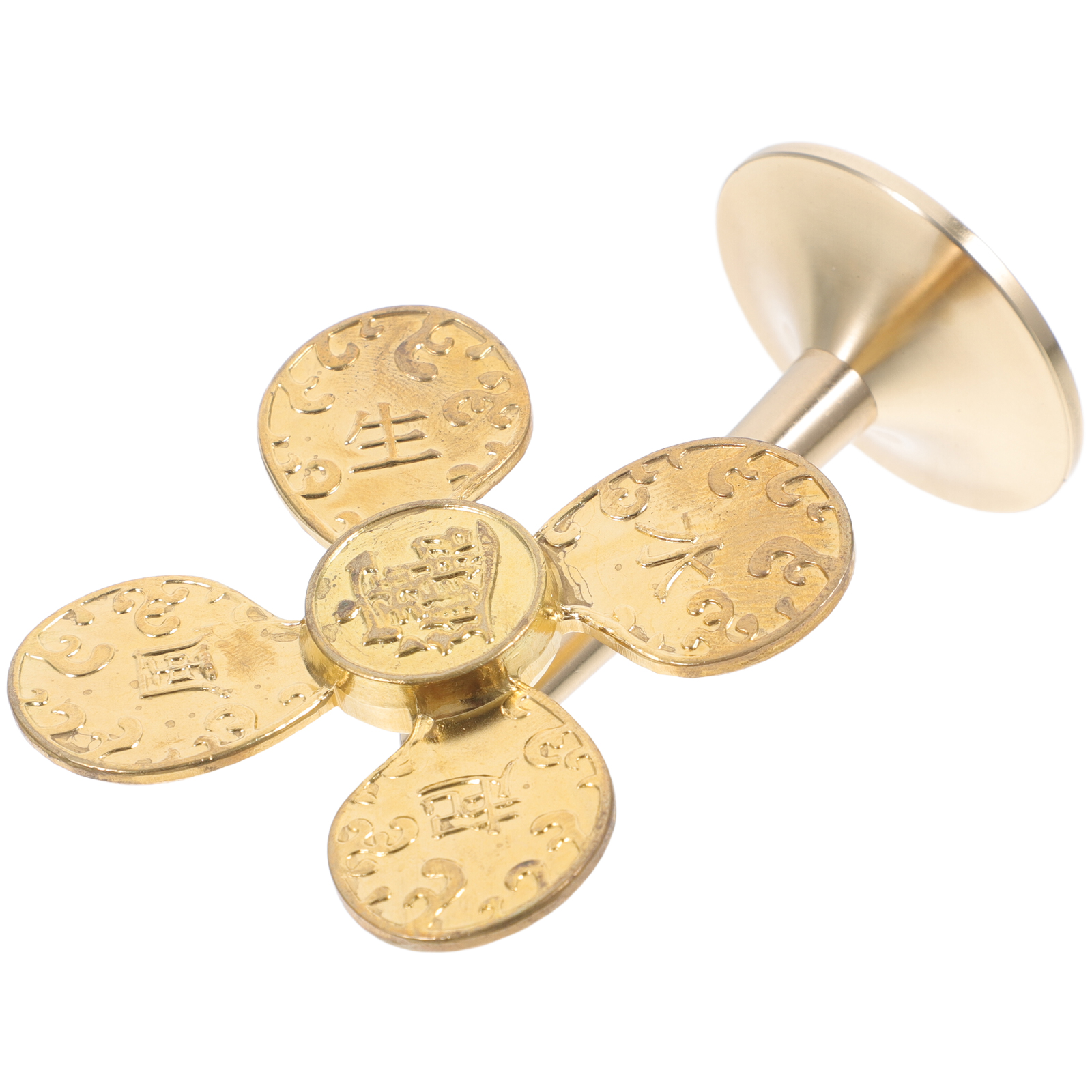 Brass Windmill Ornament Gyros Fidget Retro Decor Decoration Office ...