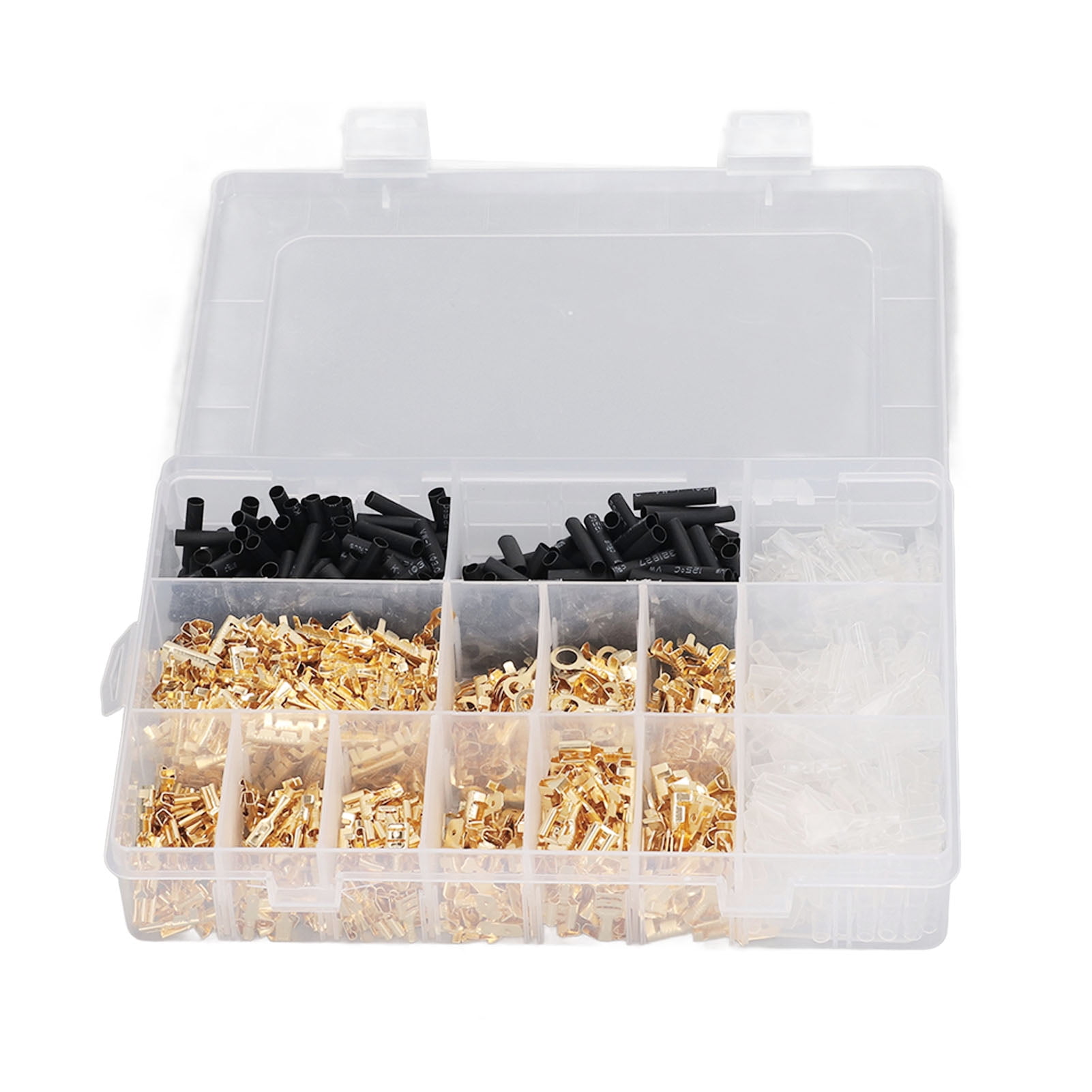 Brass Wire Crimp Kit, 700 Lugs, 150 Sleeves, 200 Tubes, Versatile Cable ...