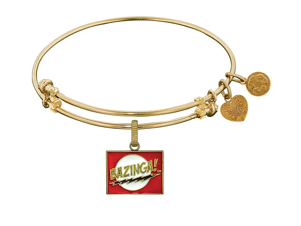Brass With Yellow Finish Bazinga Charm For Angelica Collection Bangle ...