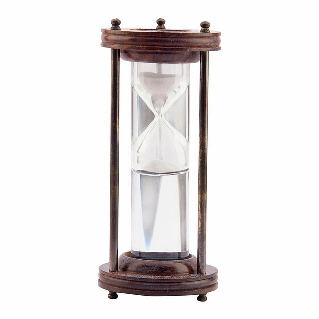 Brass World Antique Style Royal Navy London Sand Timer Floating in ...
