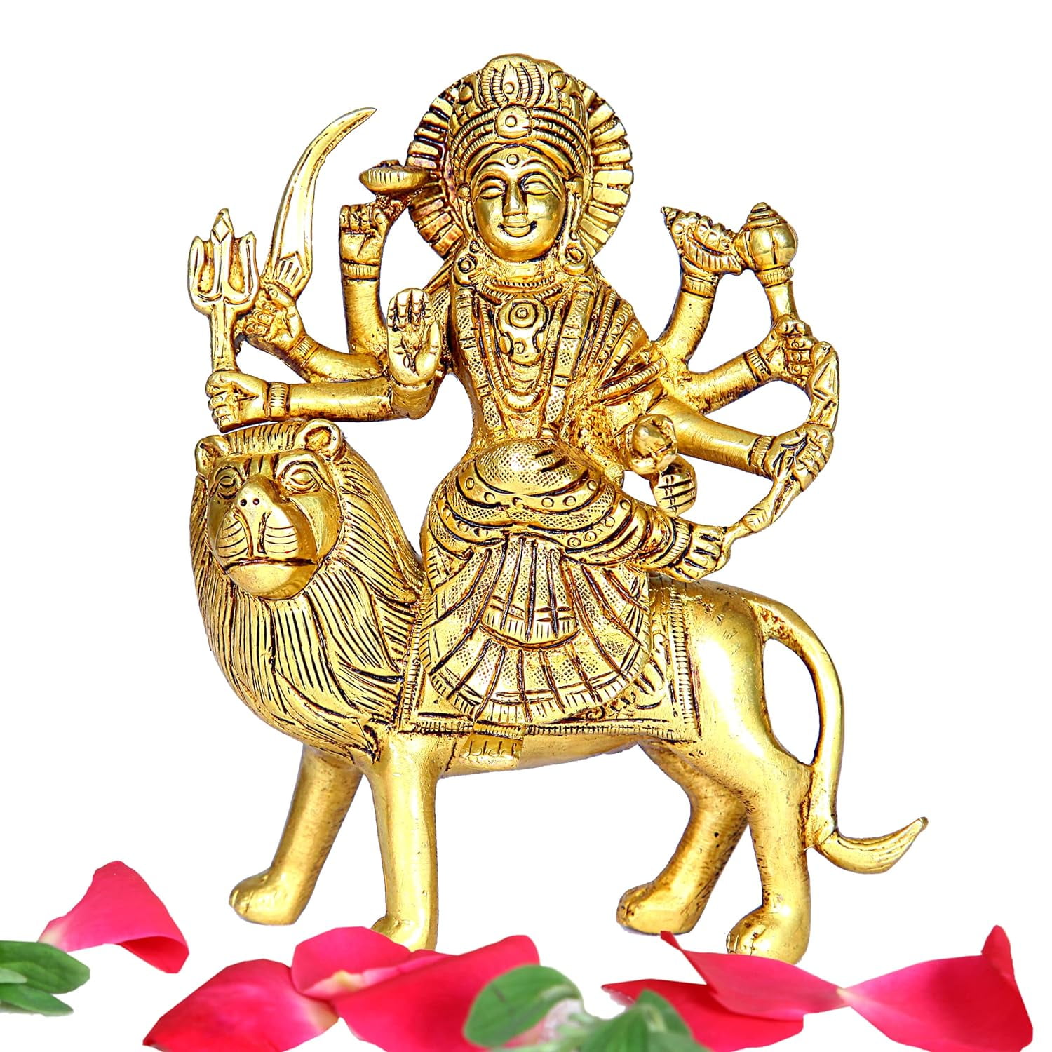 Brass World Durga Maa Idol | Maa Durga Idol | Vaah Maa Durga Idol ...
