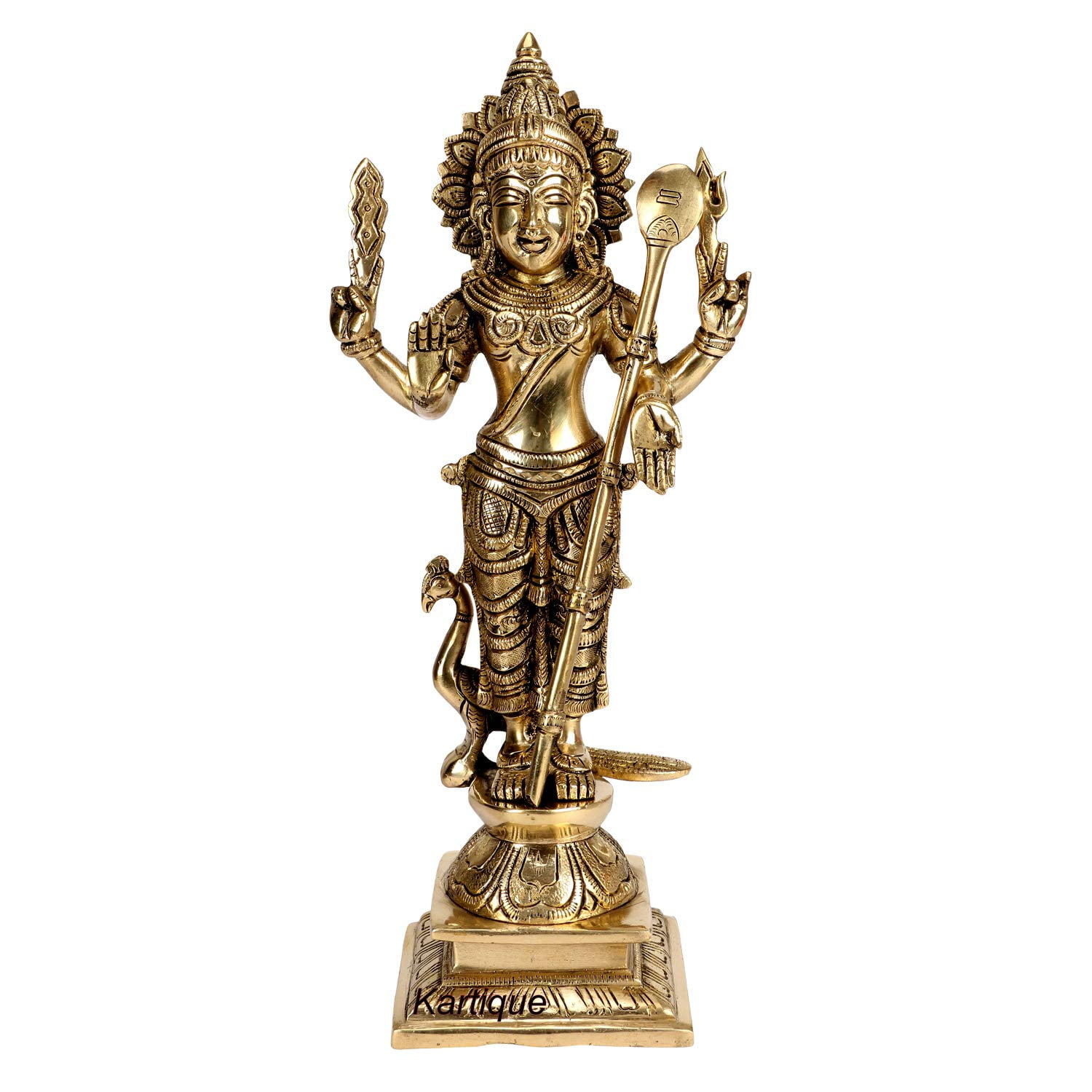 Brass World Brass Lord Murugan Kartikeya Murugana Kumaraswamy ...