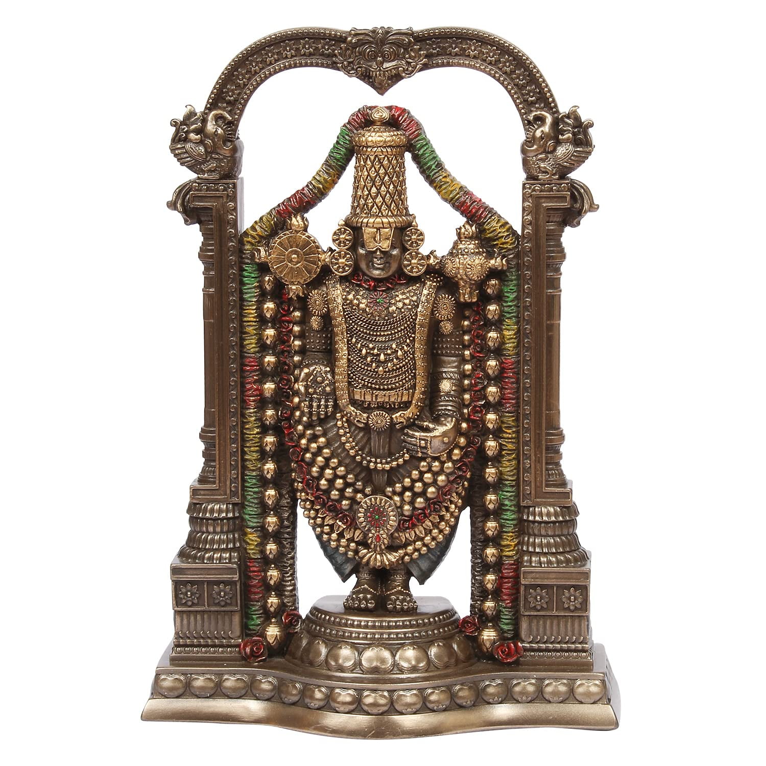 Brass World Tirupati Bala ji-Venkateshwar for Home Decor Antique Finish ...