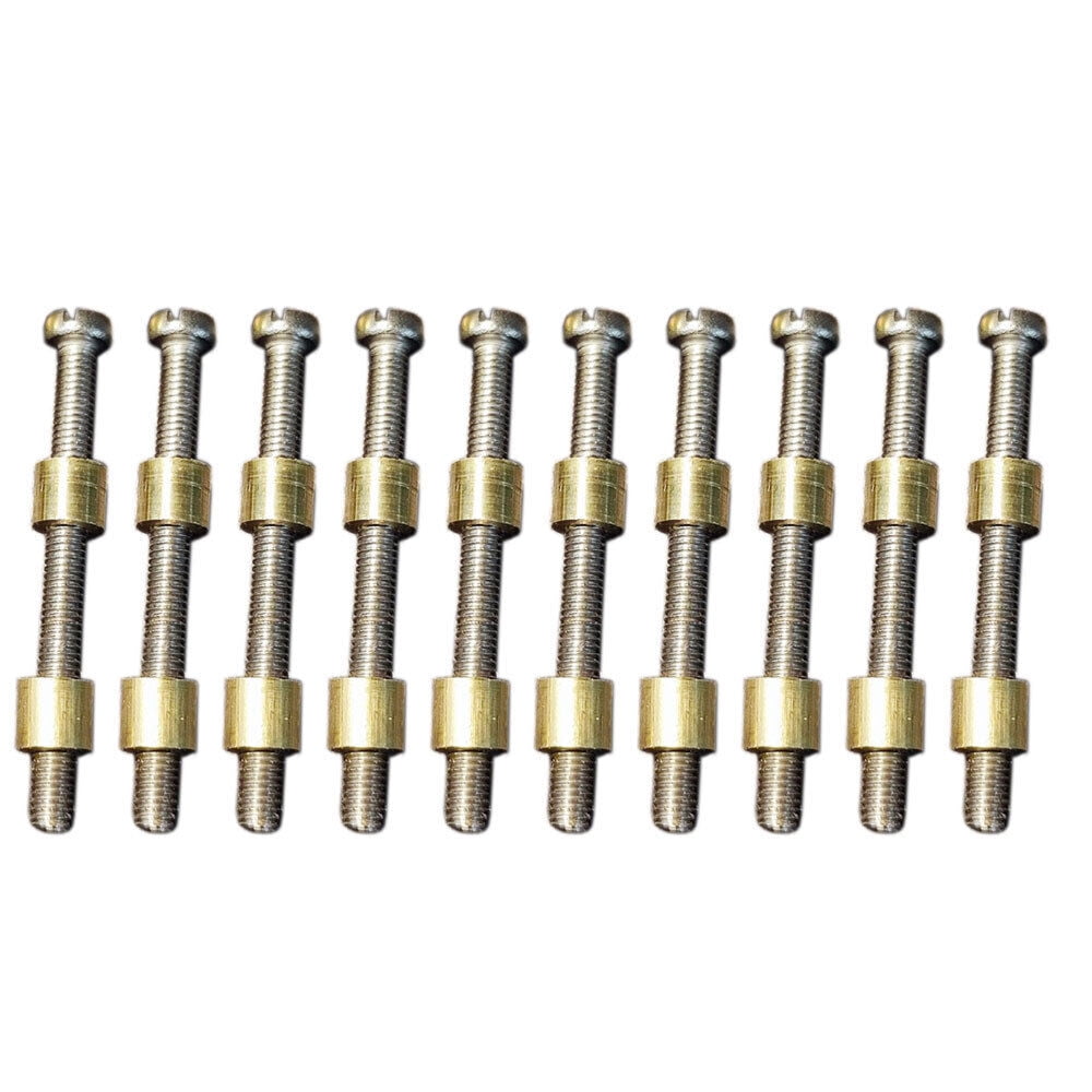Brass screw 8mm 5/16" For LOVELESS BOLTS KNIFE MAKING HANDLE SCALES Set ...