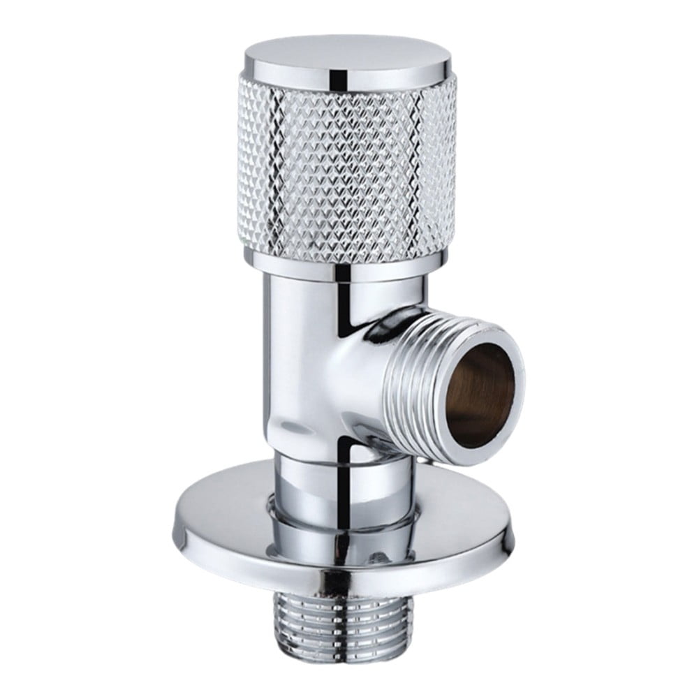 Brass water inlet valve bathroom outlet valve G1/2 basin sink water ...