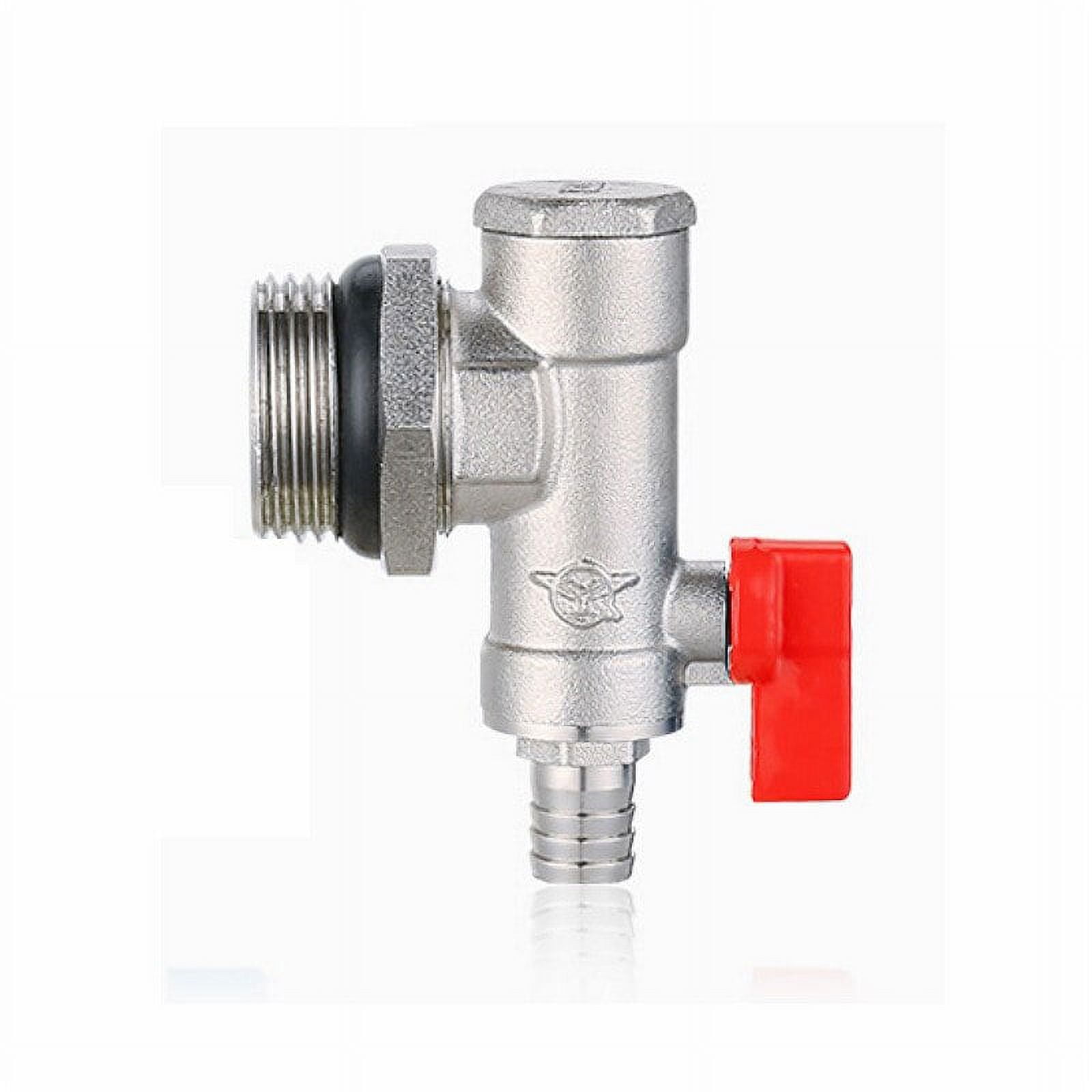 Brass water separator radiator valve DN25 Angle Straight valve ...