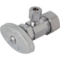 BrassCraft 1/2 in. Compression Inlet X 1/4 in. Compression Outlet Multi ...