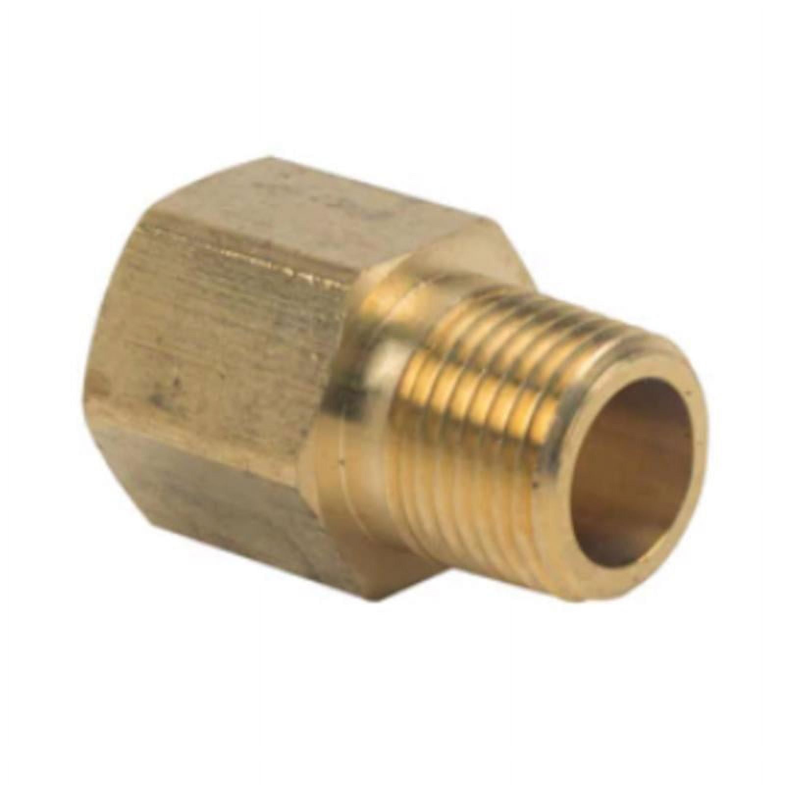 BrassCraft 1/2 in. FIP pc X 1/2 in. D MIP Brass Pipe Adapter 1-1/2 in. L - Walmart.com