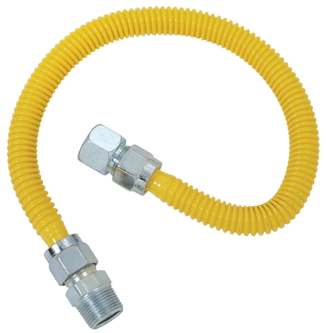 BrassCraft CSSC21-36P 36" Stainless Steel Gas Range Connector - Walmart.com