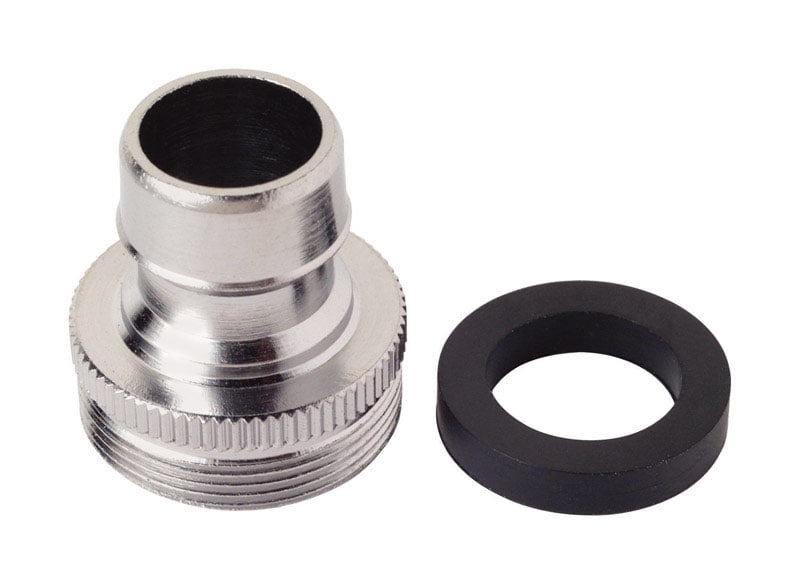 BrassCraft Dual Thread 15/16 in.- 27M x 55/64 in.-27F Chrome Plated ...