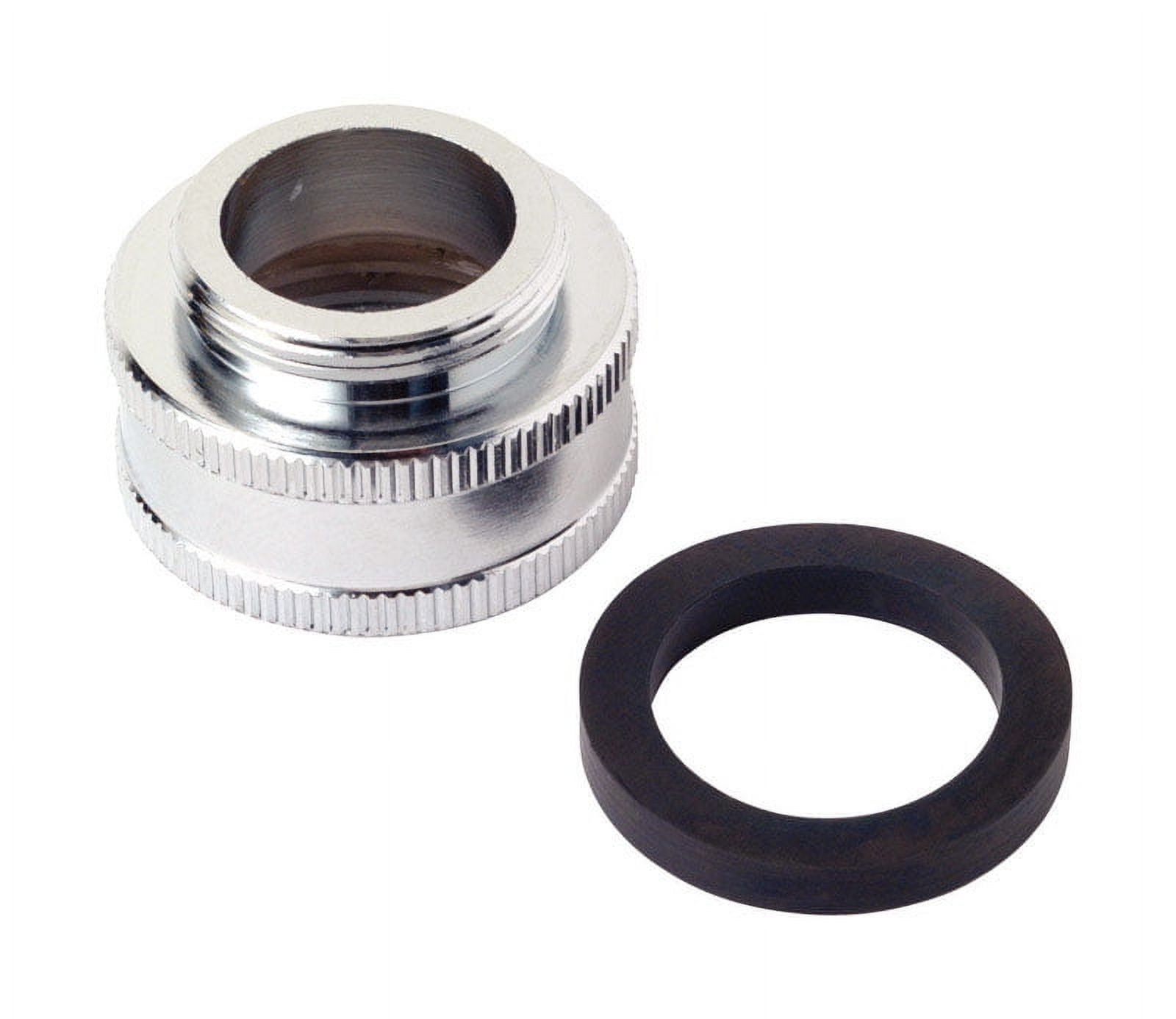 BrassCraft Dual Thread 55/64 in.-27 M x 3/4 in. F Chrome Aerator ...