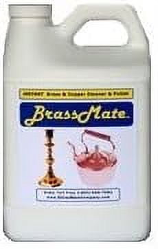 BrassMate Liquid Brass Cleaner, Copper Cleaner, Brass Tarnish Remover ...