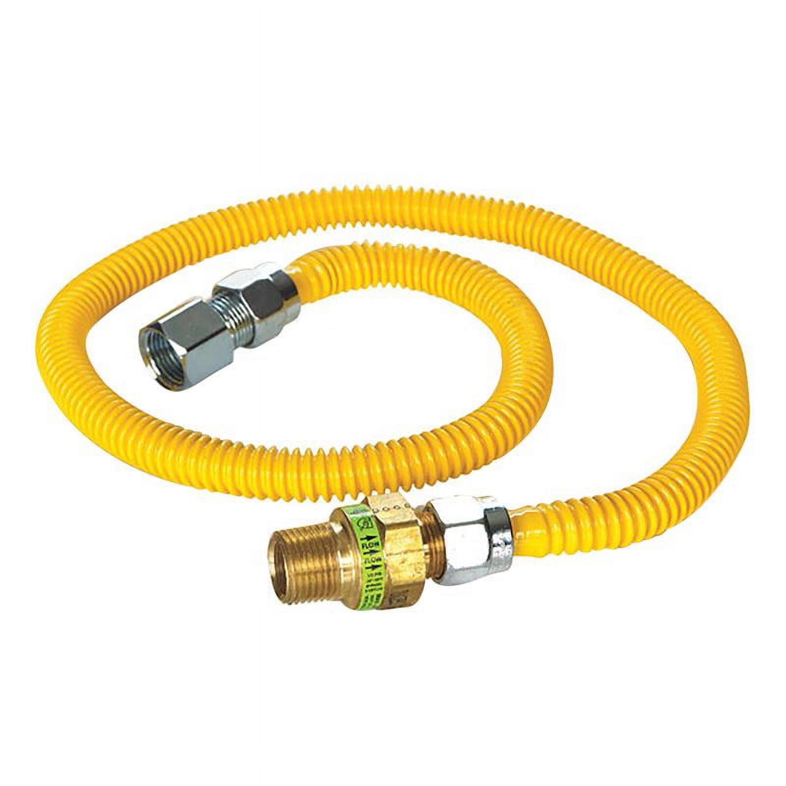 BrassCraft CSSD45R-36 P Stainless Steel Gas Appliance Connector 36 L in ...