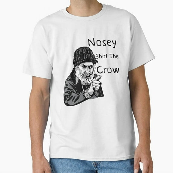 Brassic Farmer Jim Rant Nosey Shot The Crow Comedy Art Unisex T-Shirt ...