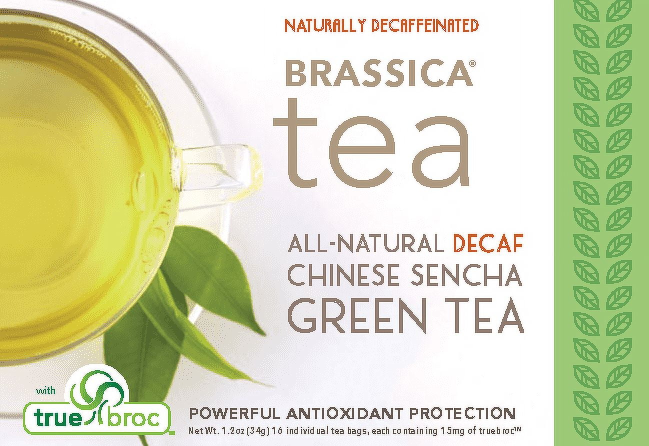 Brassica - All Natural Decaf Chinese Sencha Green Tea with truebroc ...