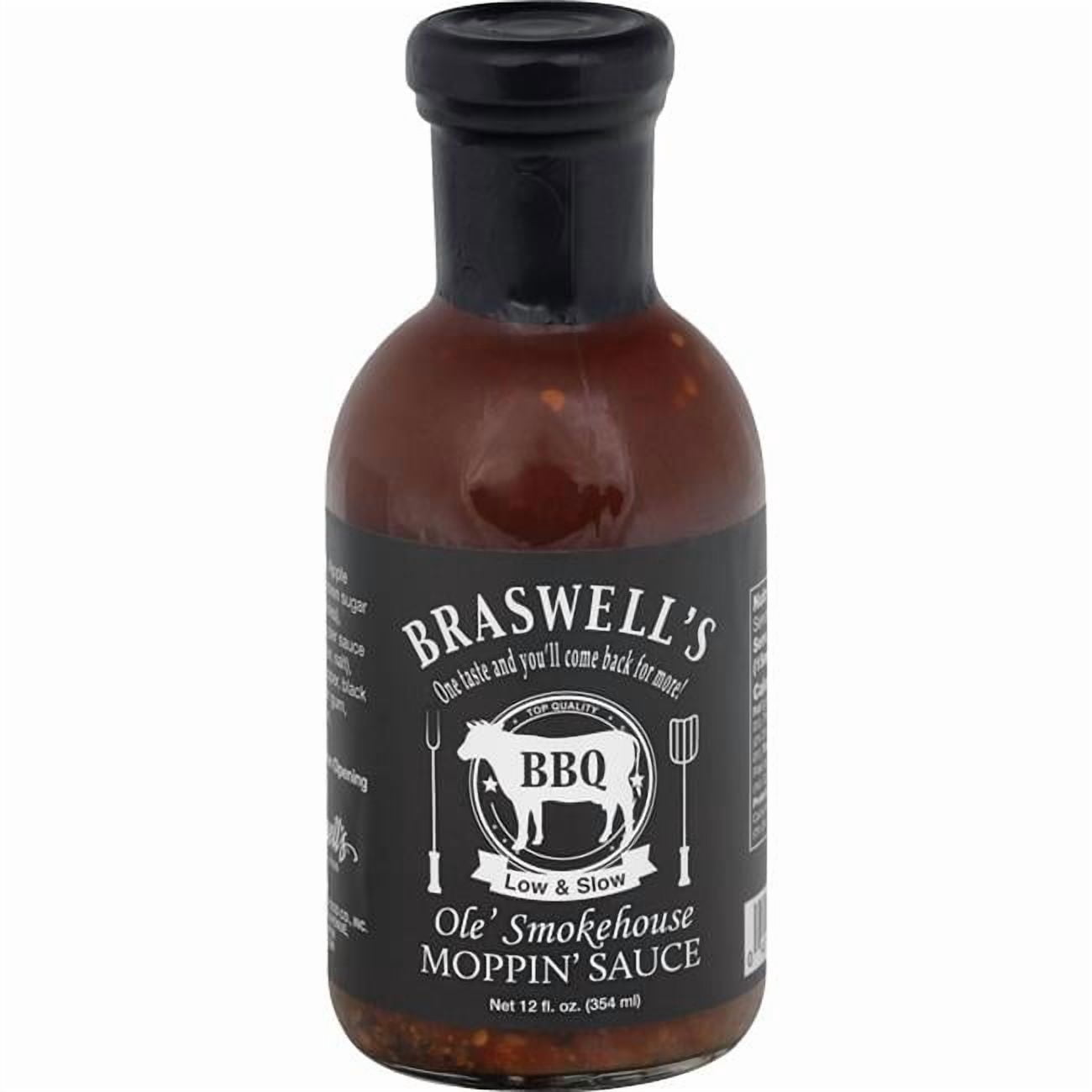 Braswell 319274 13.5 oz Smokehouse BBQ Sauce - Pack of 6 - Walmart.com