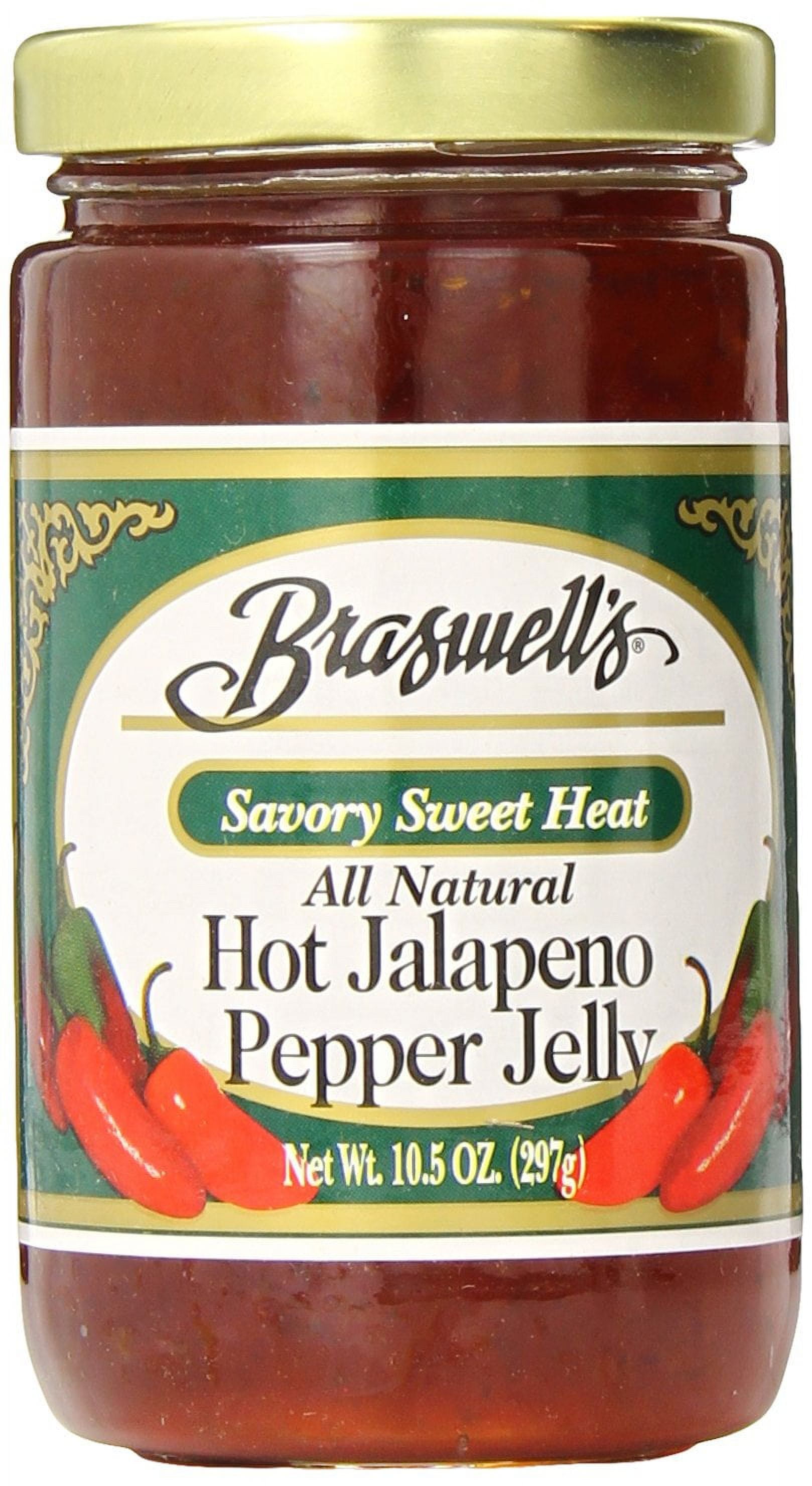 Braswell's Hot Sweet Spicy Jalapeno Pepper Jelly, 10.5 Ounce (Pack of 6 ...
