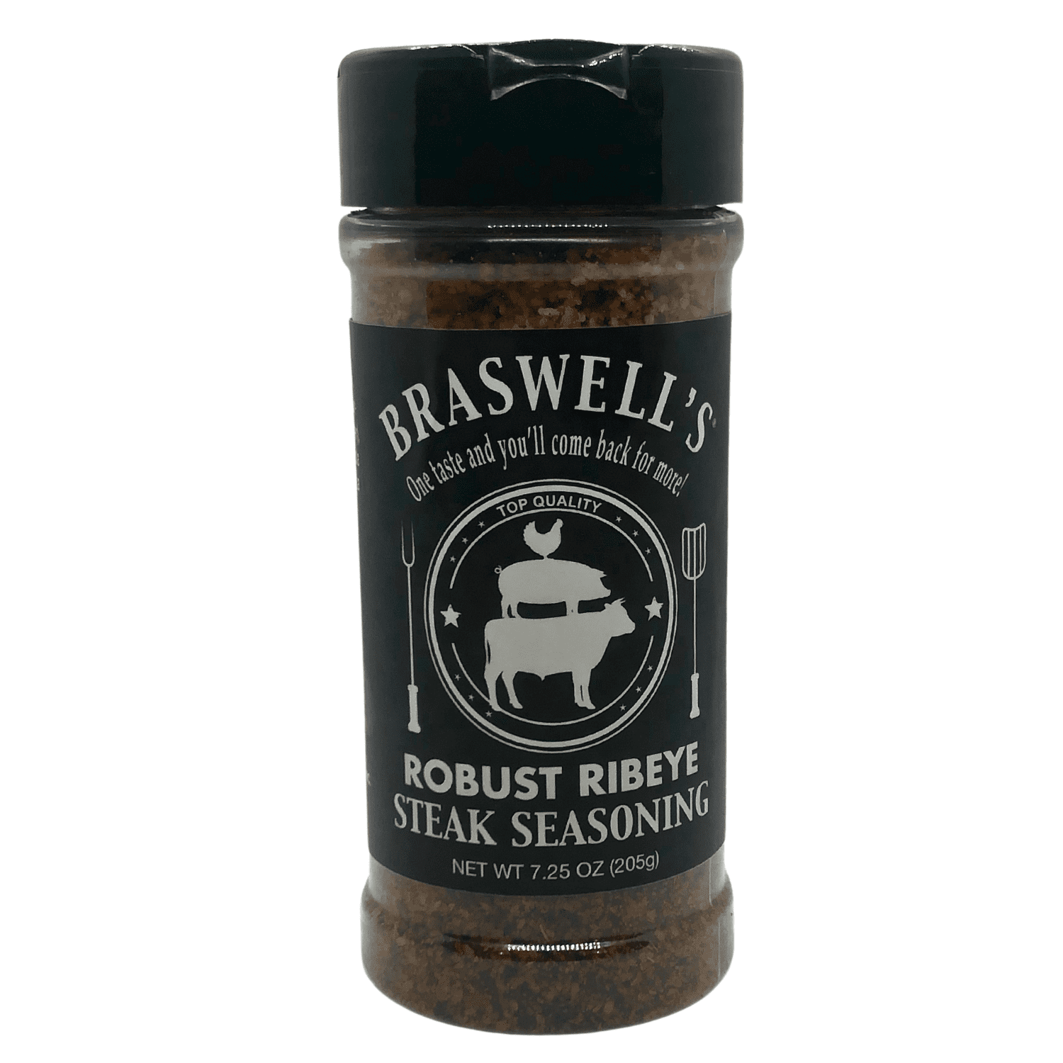 Braswell's Robust Ribeye Steak Seasoning 7.25 oz - Walmart.com
