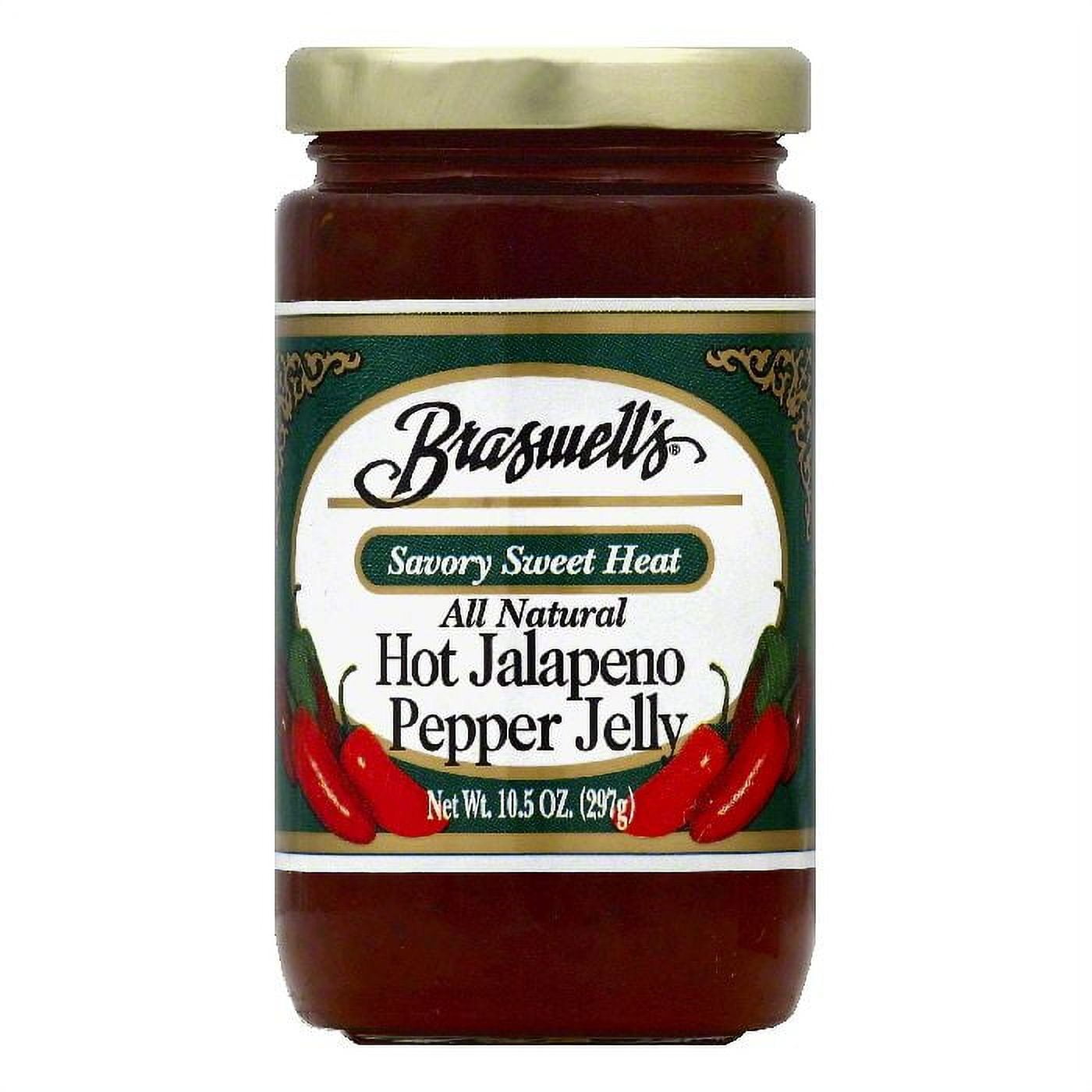 Braswells Hot Jalapeno Pepper Jelly, 10.5 OZ (Pack of 6) - Walmart.com