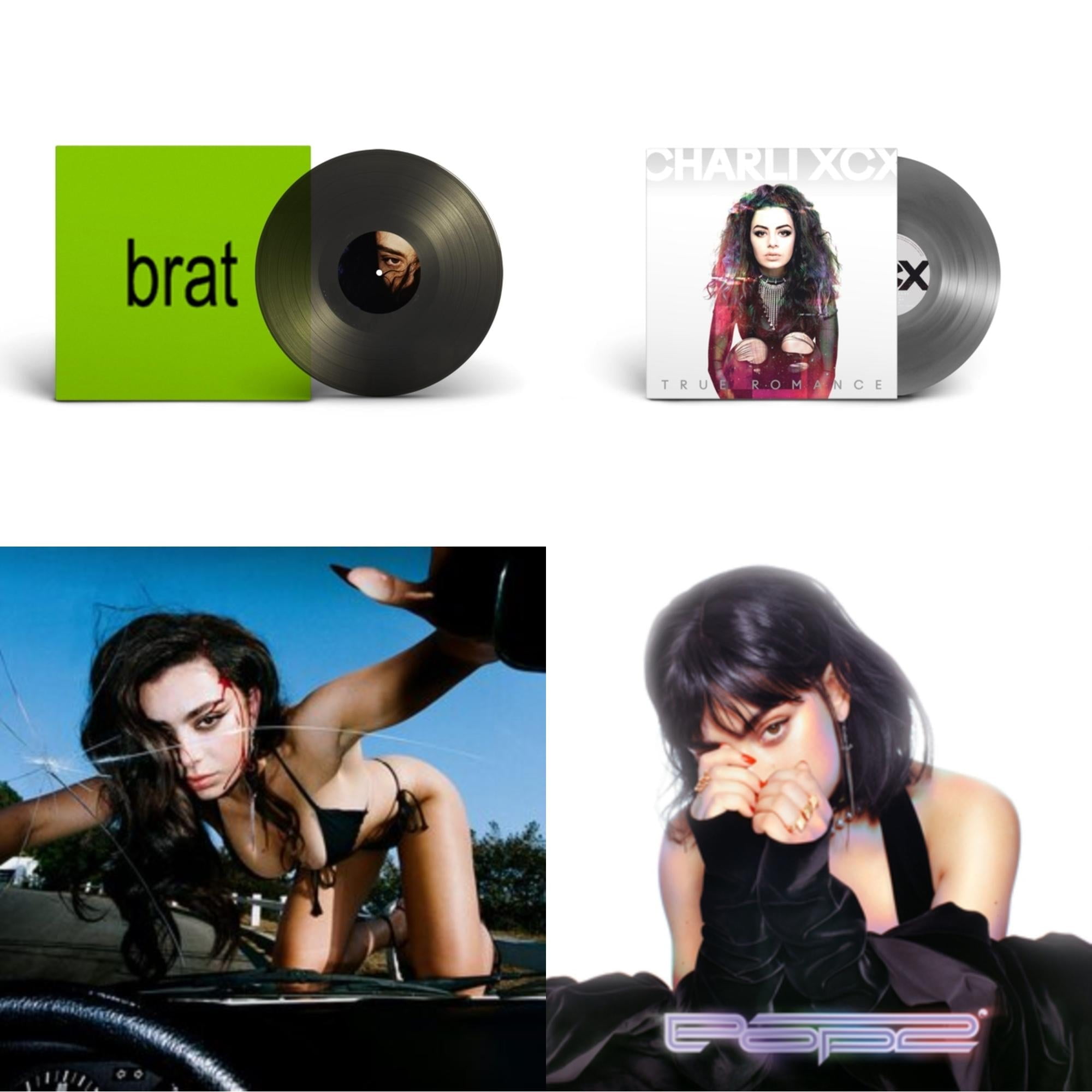 Brat (Black Ice LP Vinyl) & True Romance Original Angels Repress ...