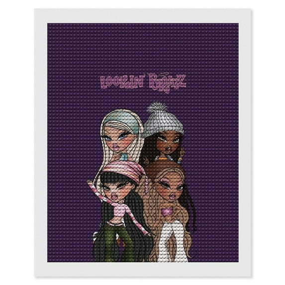 Brat-Z0 Diamond Art Kits for Adults Kids,DIY 5D Round Full Drill ...