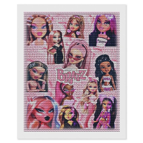 Brat-Z0 Diamond Art Kits for Adults Kids,DIY 5D Round Full Drill ...