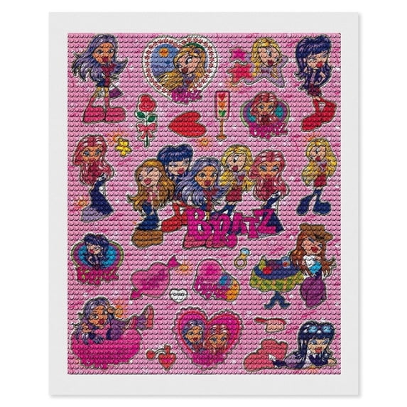 Brat-Z0 Diamond Art Kits for Adults Kids,DIY 5D Round Full Drill ...