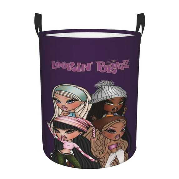 Brat-Z0 Laundry Basket with Handle Waterproof Fabric Hamper Laundry ...