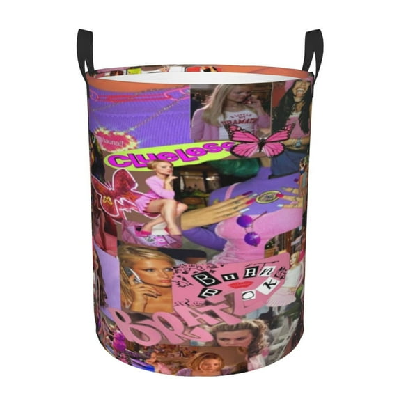 Brat-Z0 Laundry Basket with Handle Waterproof Fabric Hamper Laundry ...