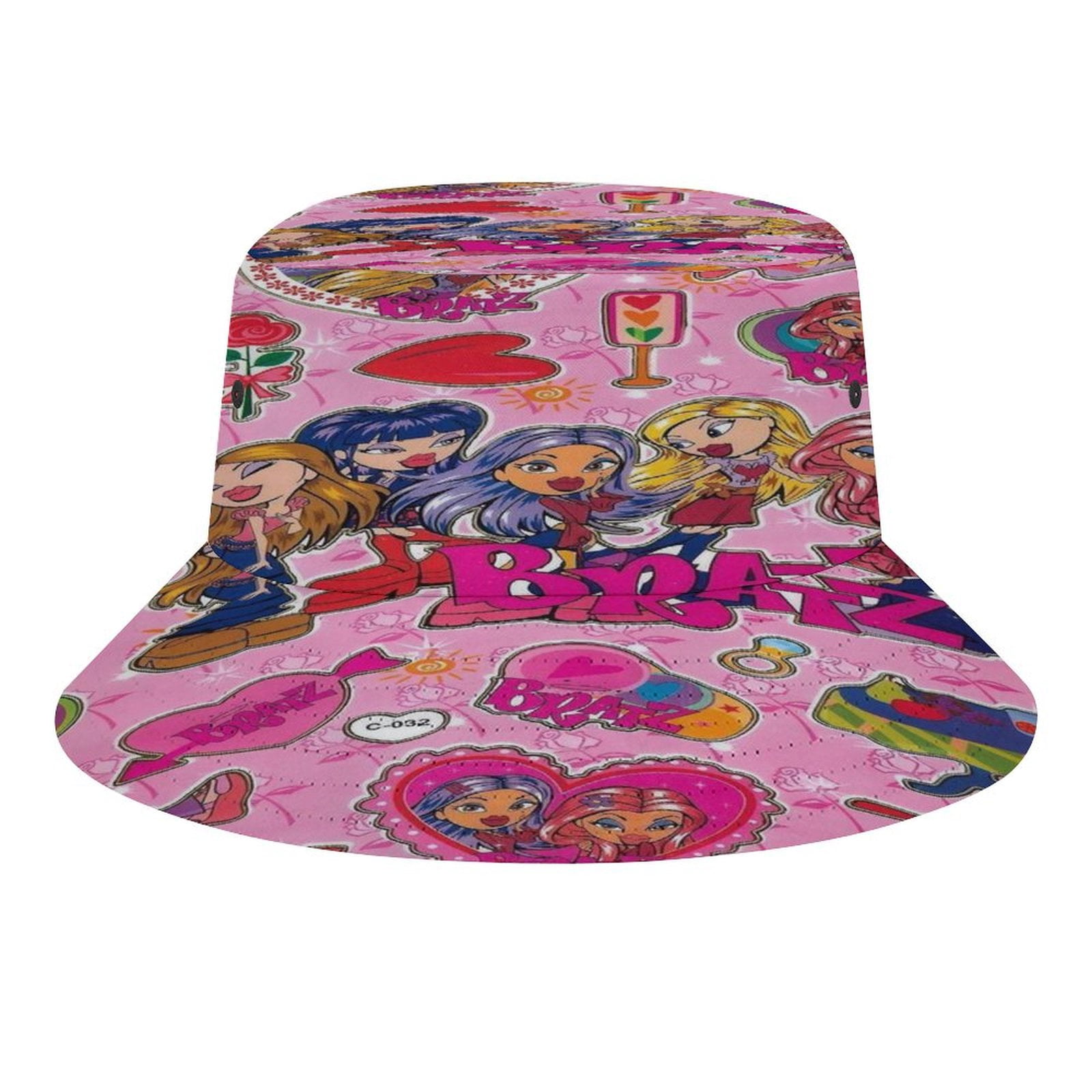 Brat-z Bucket Hat Fashion Sun Cap Packable Outdoor Fisherman Hat for ...