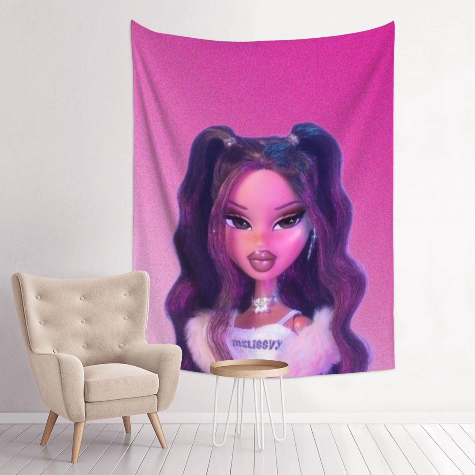 Brat-z Tapestry Kawaii Tapestry Room Decor Aesthetic Cute Room Decor ...