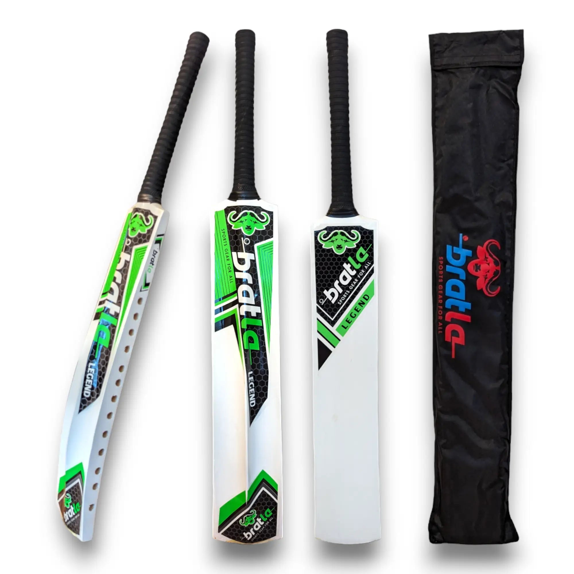 Bratla Legend Cricket Bat for Tape Ball Cricket, Ideal Cricket Bat for ...