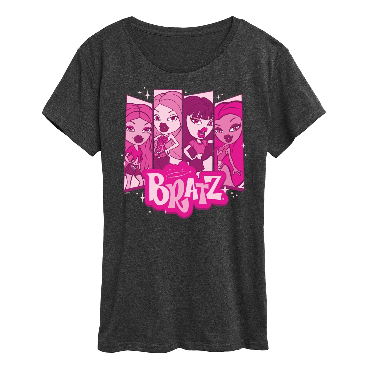 Bratz - Bratz Logo - Yasmin Jade Cloe Sasha - Women's Short Sleeve ...