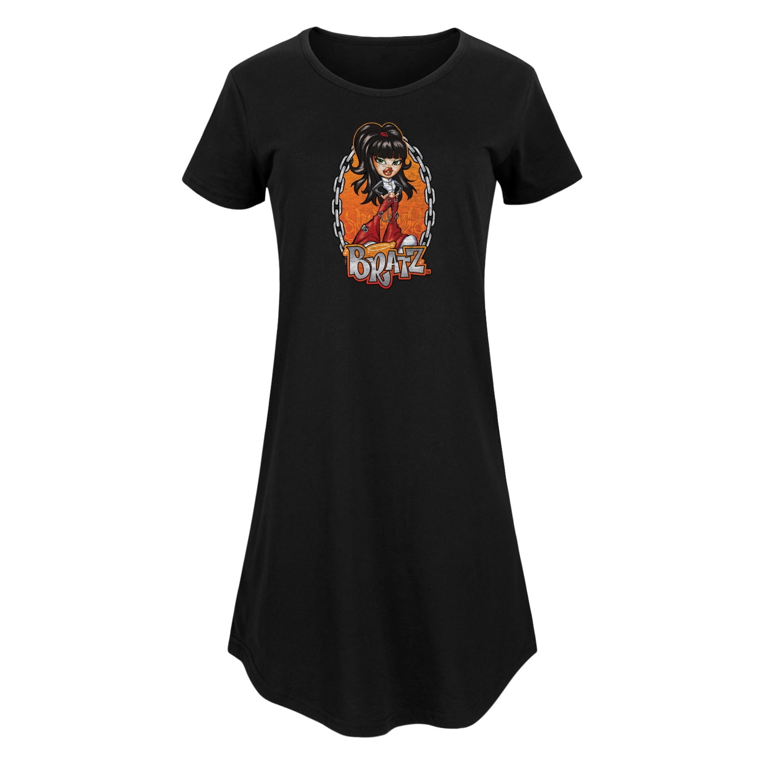 Bratz - Chains and Flames with Jade - Women's Any Way Dress - Walmart.com