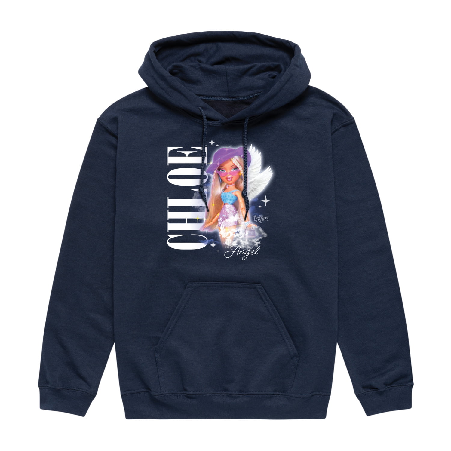 Bratz - Chloe Angel - Men's Fleece Pullover Hoodie - Walmart.com