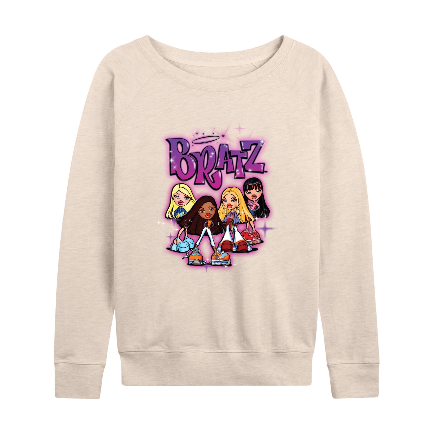 Bratz - Classic Cartoon Dolls - Women's Lightweight French Terry ...