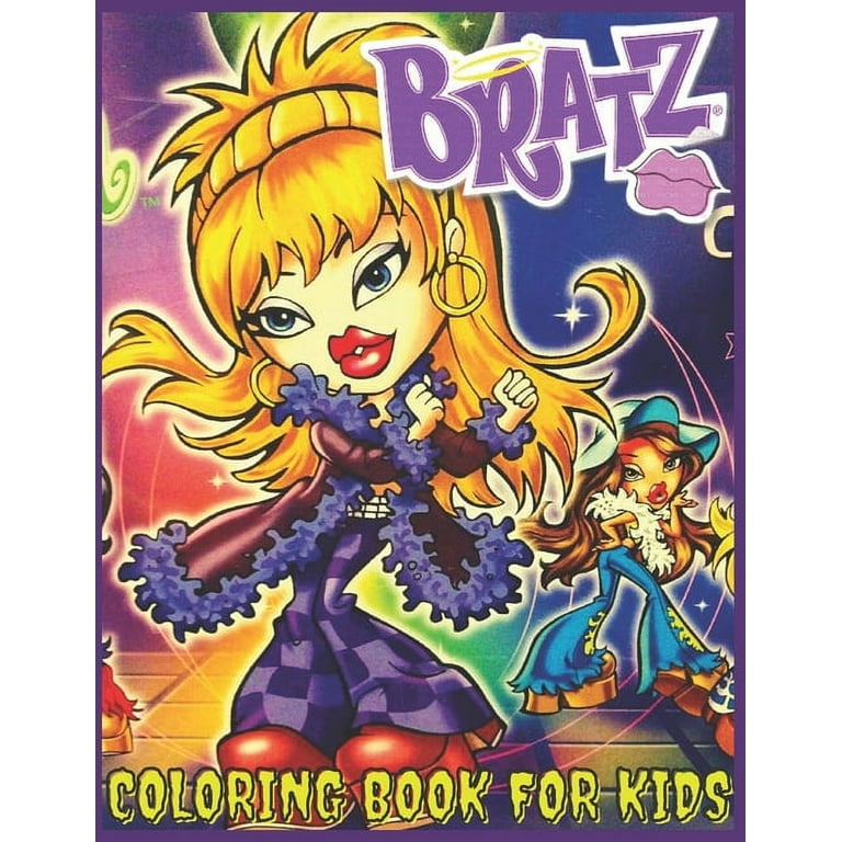 little bratz coloring pages