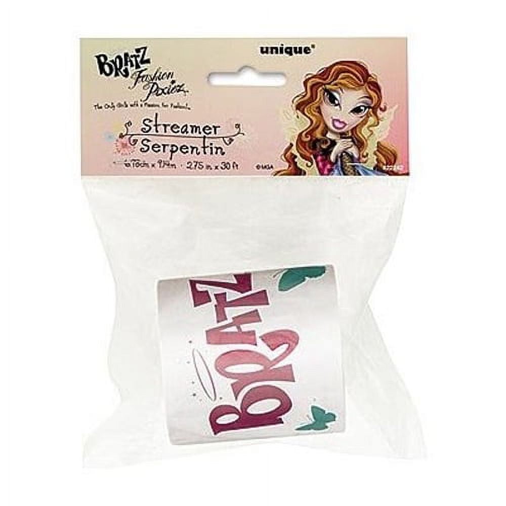 Bratz 'Fashion Pixiez' Crepe Paper Streamer (30ft) - Walmart.com
