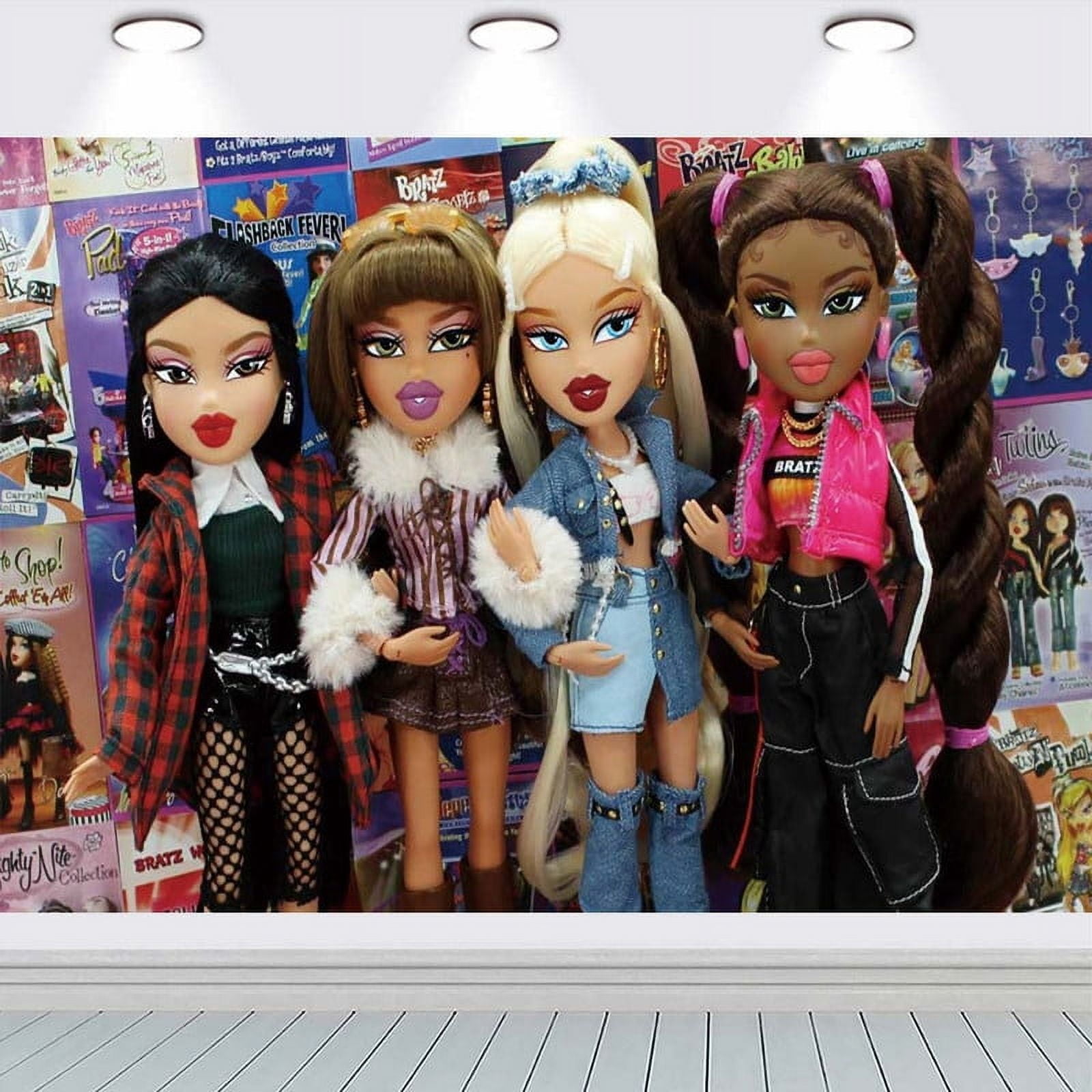 Bratz Girls Party Supplies Background Backdrop Taspestry Banner Poster ...
