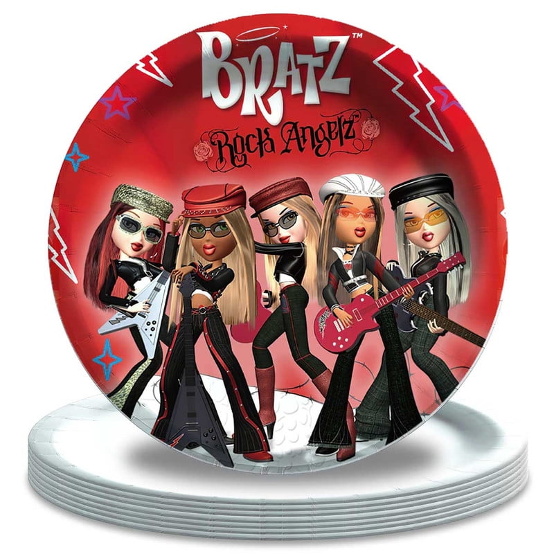 Bratz Girls Plates Party Supplies Birthday Decorations Tableware ...